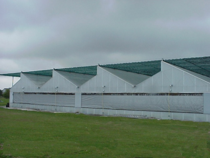 Greenhouse Equipment: Side Vents, Rack & Pinion, Shade Curtains